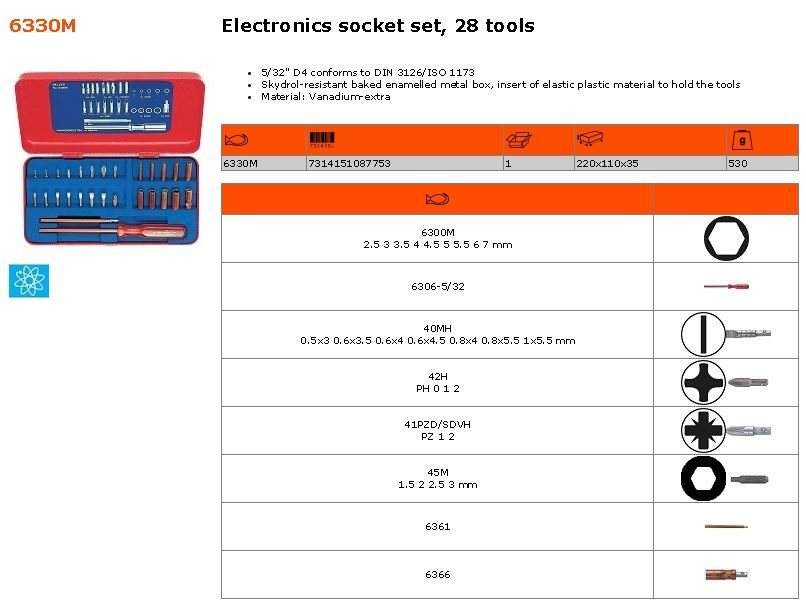 סט בוקסות לאלקטרוניקה באקו 6330M,סט בוקסות,בוקסות לאלקטרוניקה של בקו,סט ...
